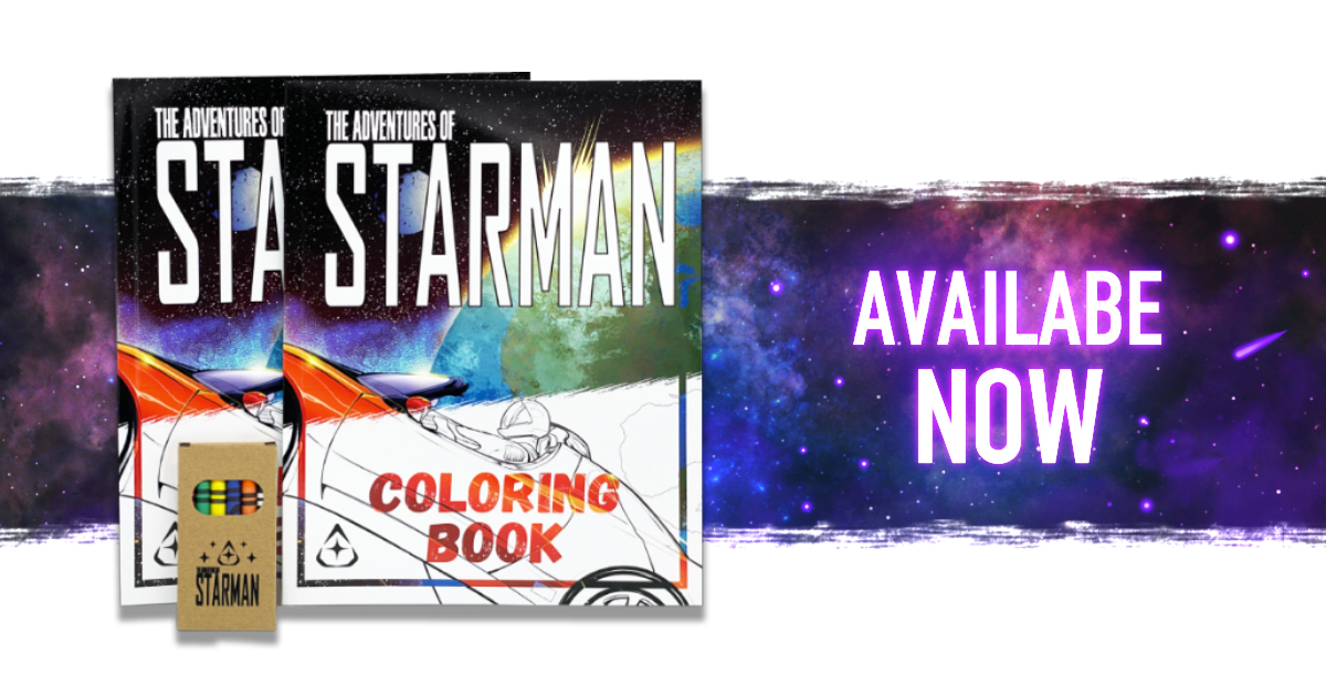 The Original Starman Coloring Book ⋆ The Adventures of Starman