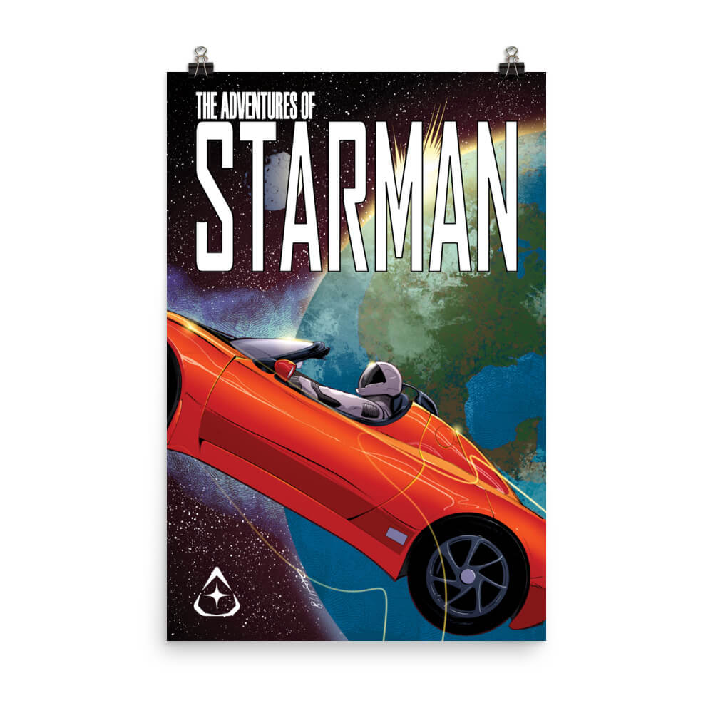 The Adventures of Starman - Cover Poster ⋆ The Adventures of Starman